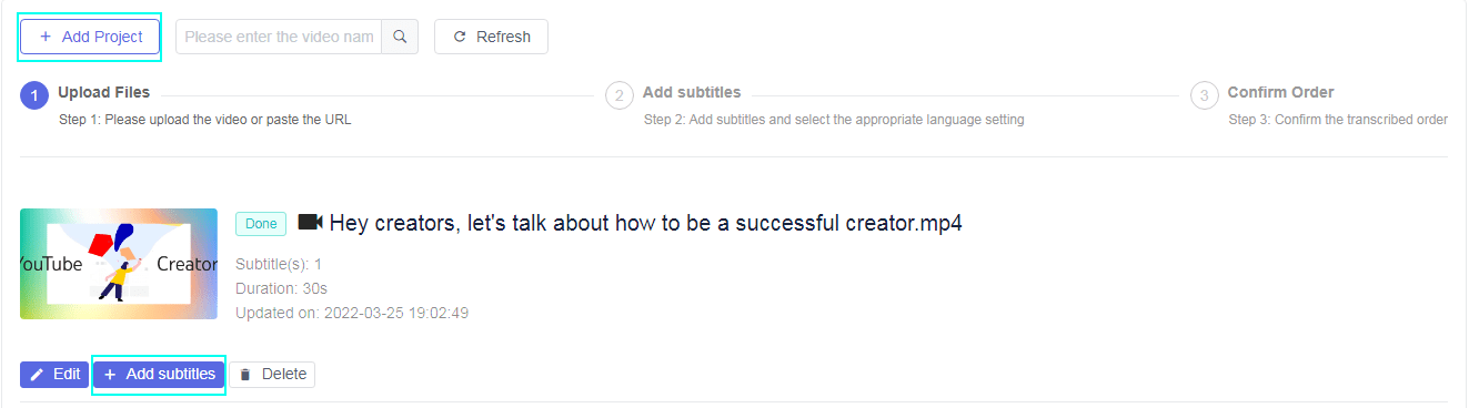 Subtitle Editor Online - Subtitle Editor Free - EASYSUB
