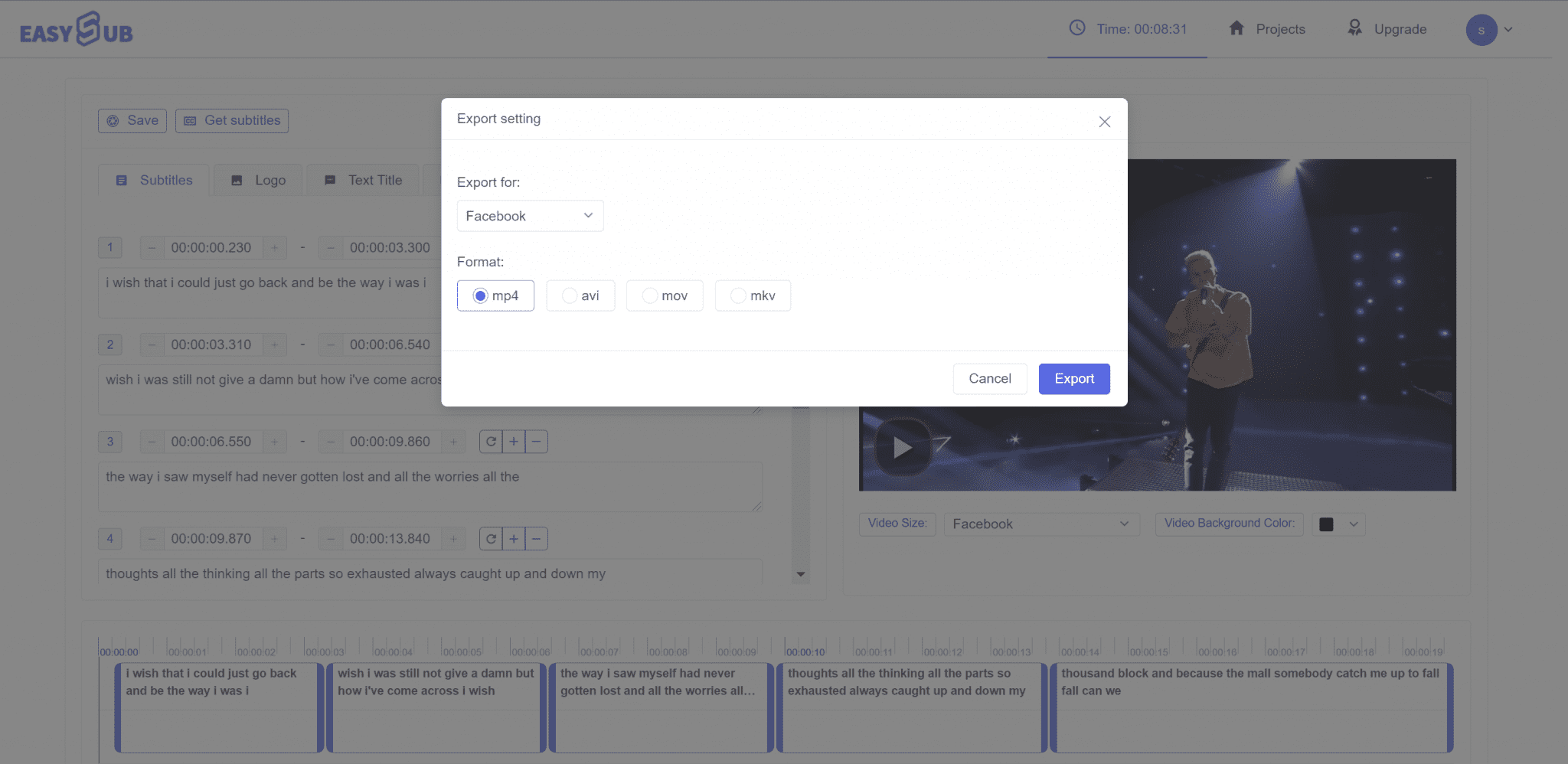 How to add auto subtitle & auto caption on Education in 2024? - EASYSUB
